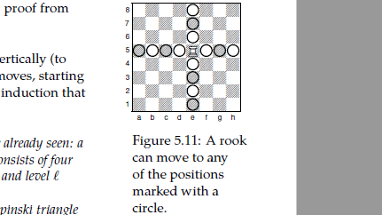 Solved In chess, a rook at position hr, ci can move in a | Chegg.com