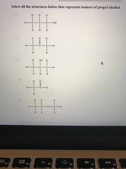Solved Select all the structures below that represent | Chegg.com
