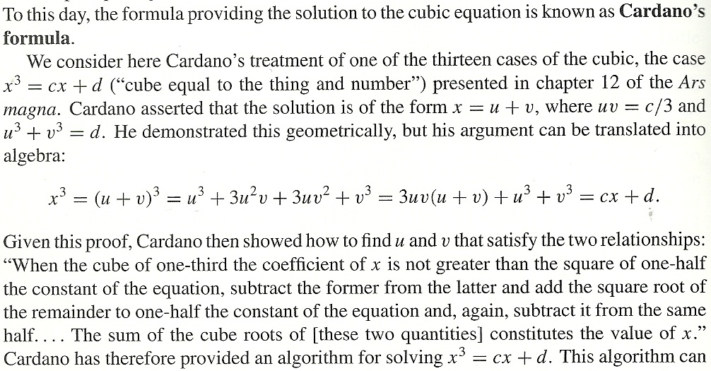 Solved To this day, the formula providing the solution to | Chegg.com