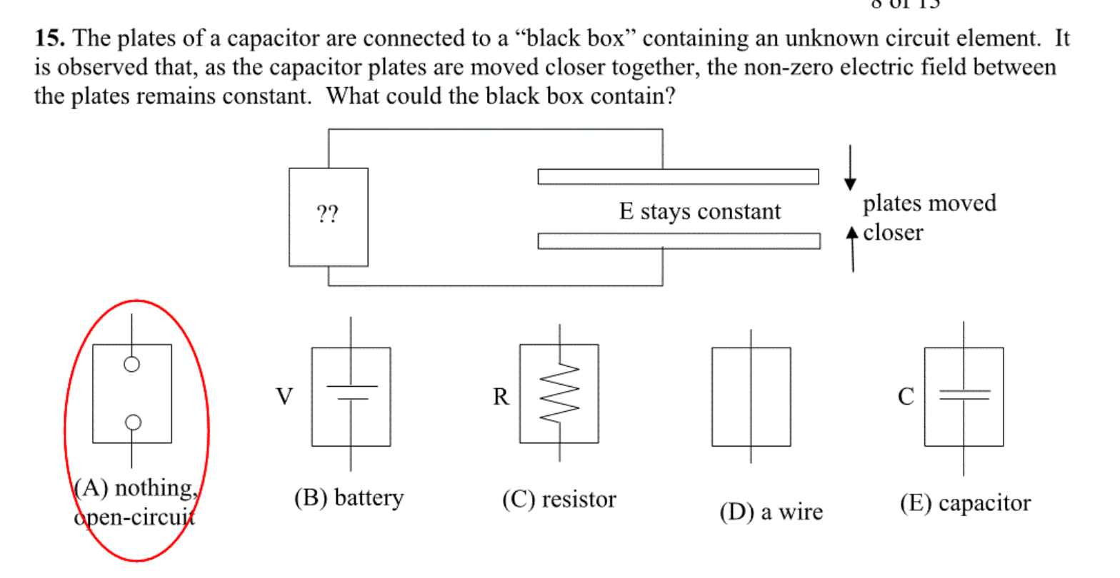 Variable Capacitor Plate Spacing Voltage