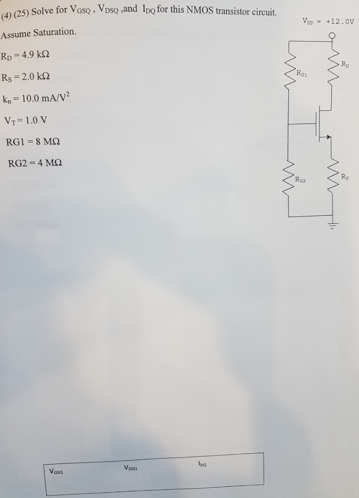 Solved Note: Microelectronic Circuits, Transistor. Please | Chegg.com