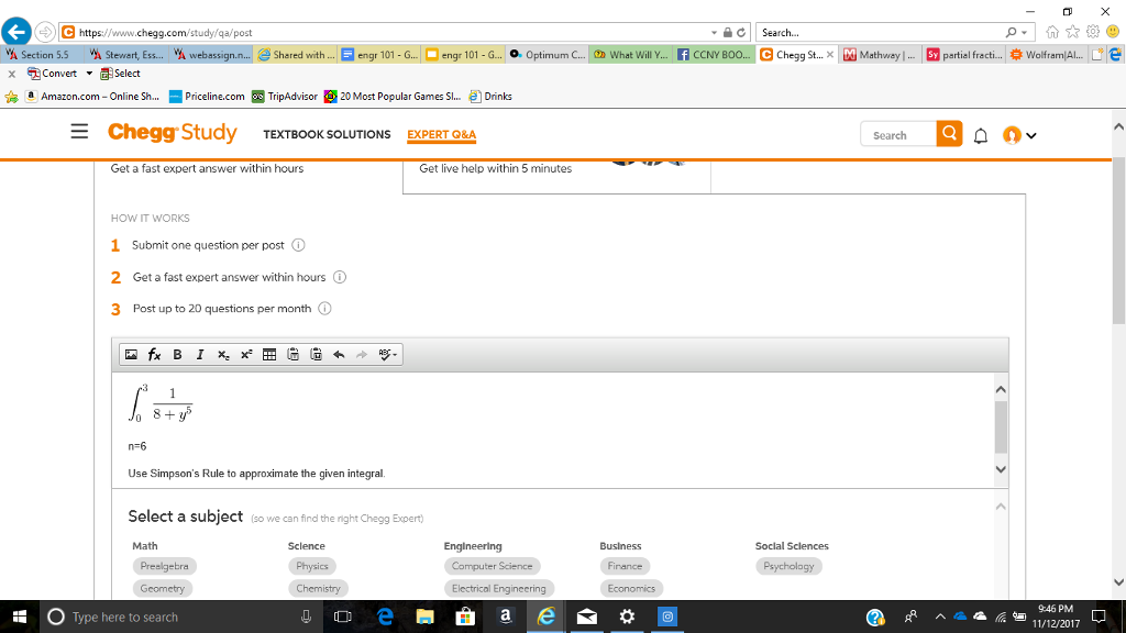 Solved G https://www.chegg.com/study/qa/post 을 C Search | Chegg.com