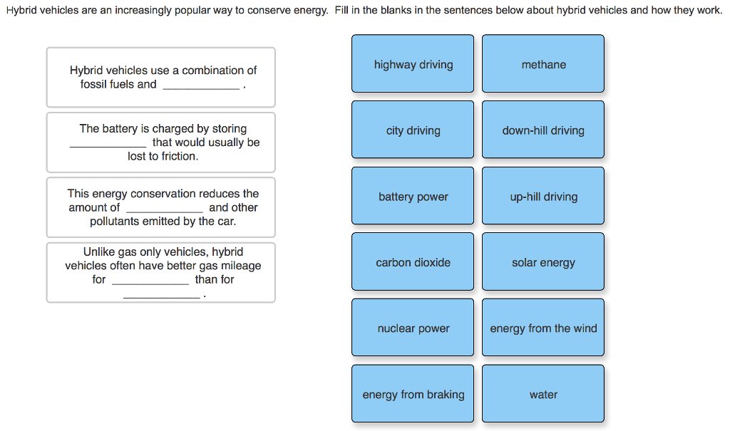 Solved Hybrid vehicles are an increasingly popular way to | Chegg.com