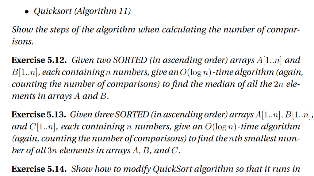 Solved ·quicksort Algorithm 11 Show The Steps Of The 