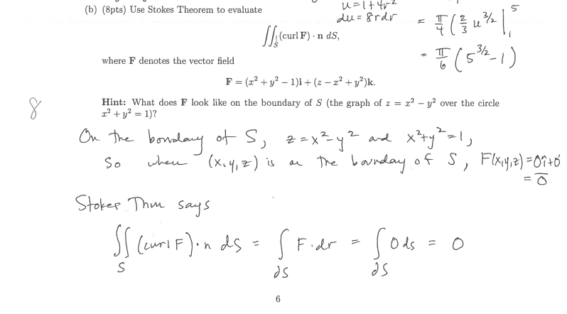 Solved Please explain the following Stokes' Theorem problem | Chegg.com