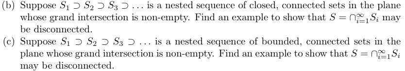 Suppose S1 superset S2 superset S3 superset is a | Chegg.com