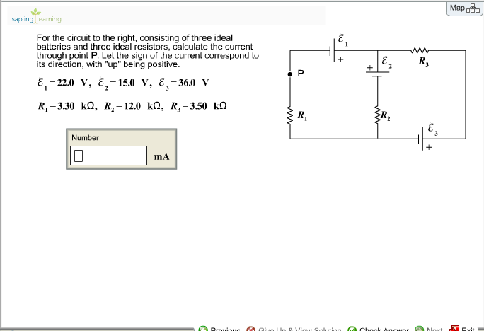 Solved pling For the circuit to the right, consisting of | Chegg.com