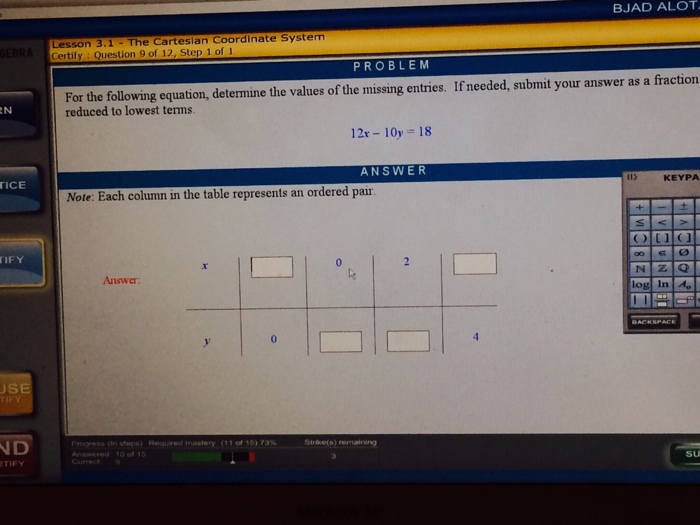 Solved For The Following Equation Determine The Values Of 