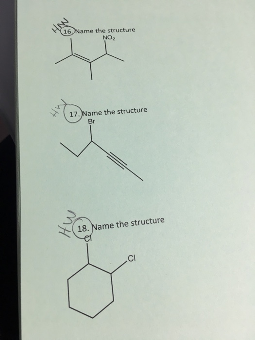Solved Name the structure Name the structure Name the | Chegg.com