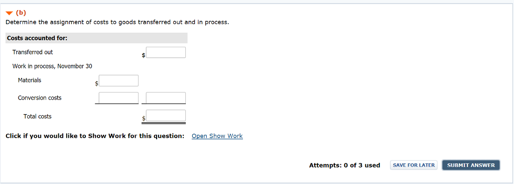 Solved Problem 16-4A (Part Level Submission) Rivera Company | Chegg.com