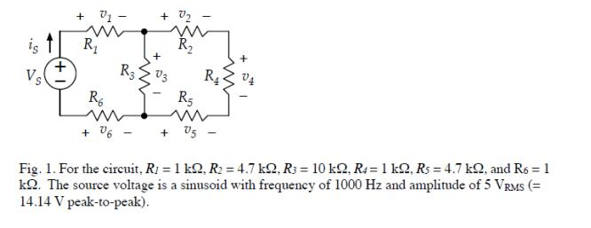 Solved: Use Ohm’s Law To Calculate The AC Current In Each ... | Chegg.com