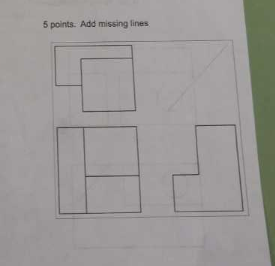 Solved 5 points. Add missing lines | Chegg.com
