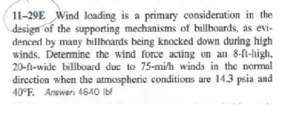 Solved Wind loading is a primary consideration in the design | Chegg.com