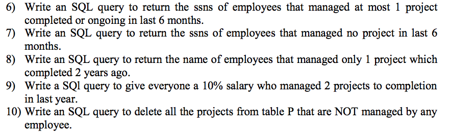 Solved Suppose the following tables are part of a | Chegg.com