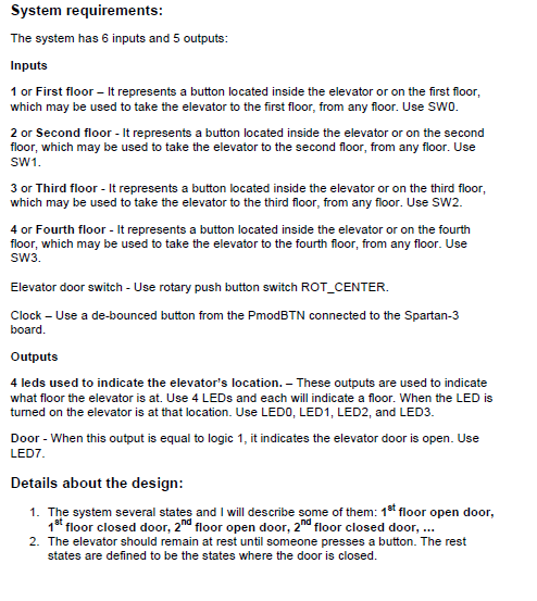The system has 6 inputs and 5 outputs: Inputs 1 or | Chegg.com