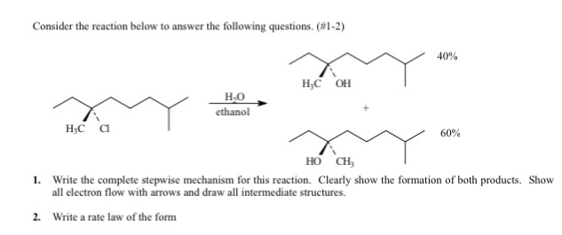Solved Consider the reaction below to answer the following | Chegg.com