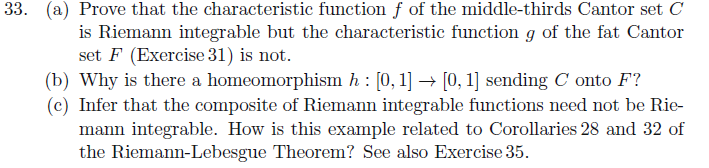 Solved 33. (a) Prove that the characteristic function f of | Chegg.com