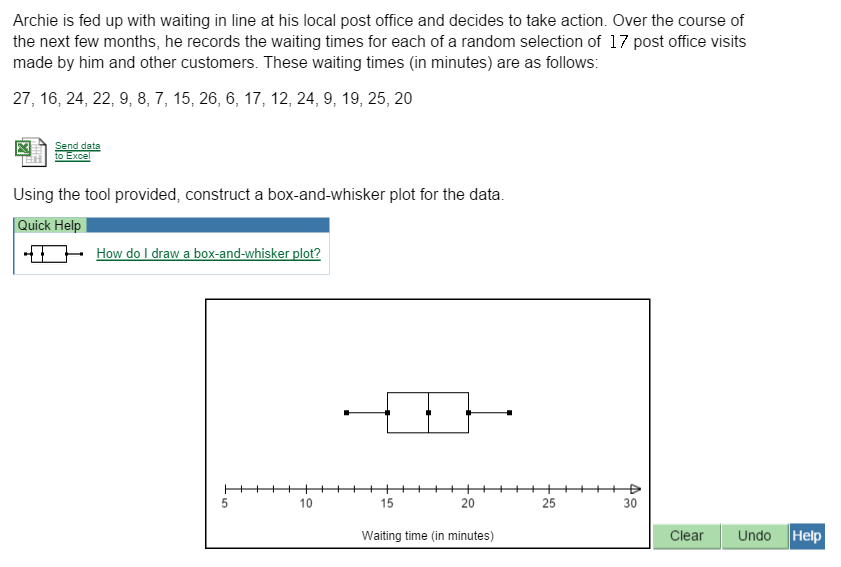 Solved Archie is fed up with waiting in line at his local | Chegg.com