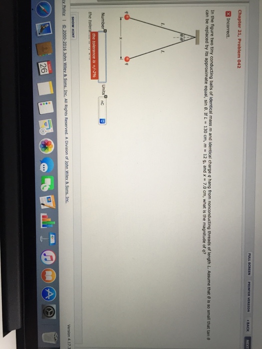 Solved In the figure two tiny conducting balls of identical | Chegg.com