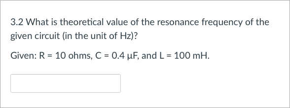 Solved 3) A figure of the current vs. frequency from the | Chegg.com