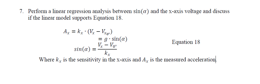 7. Perform a linear regression analysis between | Chegg.com