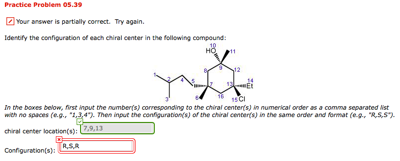 Solved Practice Problem 05.39 Your answer is partially | Chegg.com