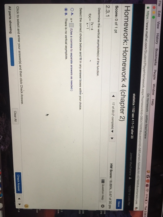 Solved Do Homework Homework 4 Chapter 2 Score 0 Of 1 Pt