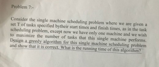 Solved Consider the single machine scheduling problem where | Chegg.com