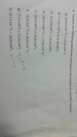 Solved Perform the following operations and express the | Chegg.com