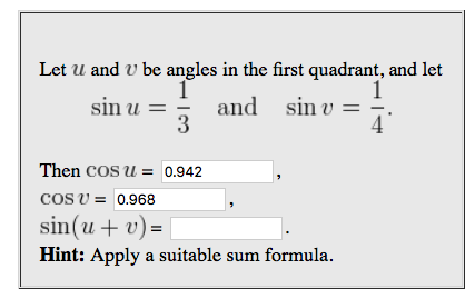 Solved Question from my trigonometry assignment. Any help is | Chegg.com