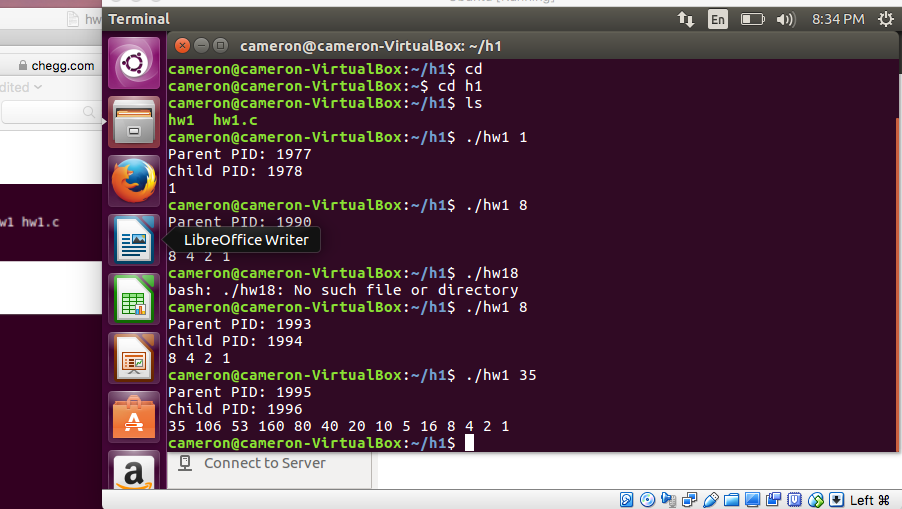 Solved Programming Problems 155 3.21 The Collatz conjecture | Chegg.com