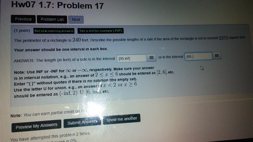 Solved Hw07 1.7: Problem 17 Previous Problem List Next (1 | Chegg.com
