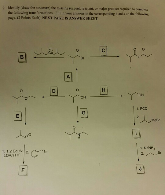 Solved Identify (draw the structure) the missing reagent, | Chegg.com