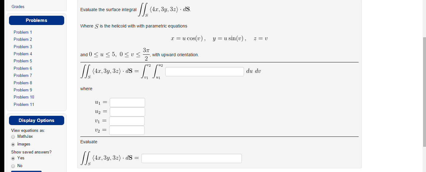 Solved Evaluate the surface integral double integral_s | Chegg.com