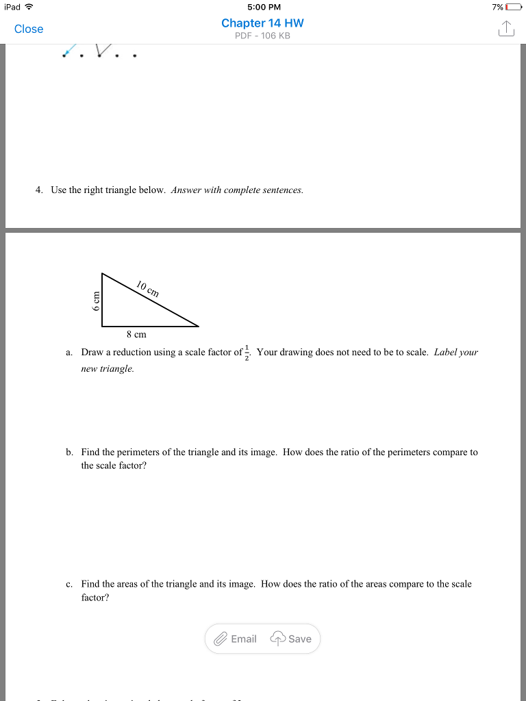 Solved Use the right triangle below. Answer with complete | Chegg.com
