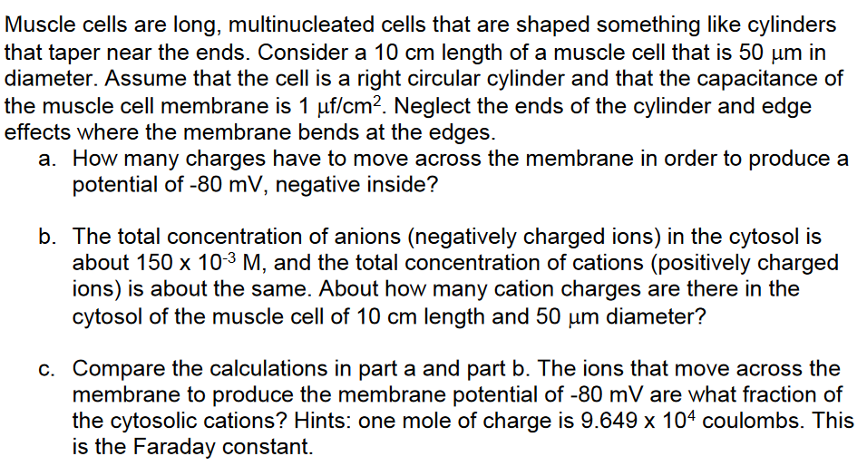 Solved Muscle cells are long, multinucleated cells that are | Chegg.com