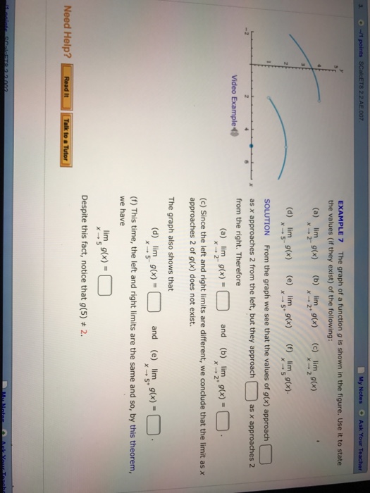 Solved The graph of a function g is shown in the figure. Use | Chegg.com