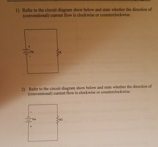 Solved Refer to the following circuit drawing below for | Chegg.com