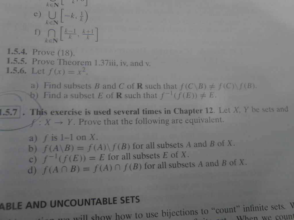Solved Prove (18). Prove Theorem 1.37iii, iv, and v. Let | Chegg.com