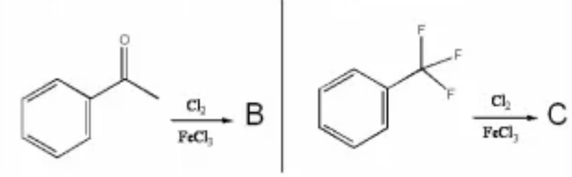 Solved Draw the major organic product when A) acetophenone | Chegg.com
