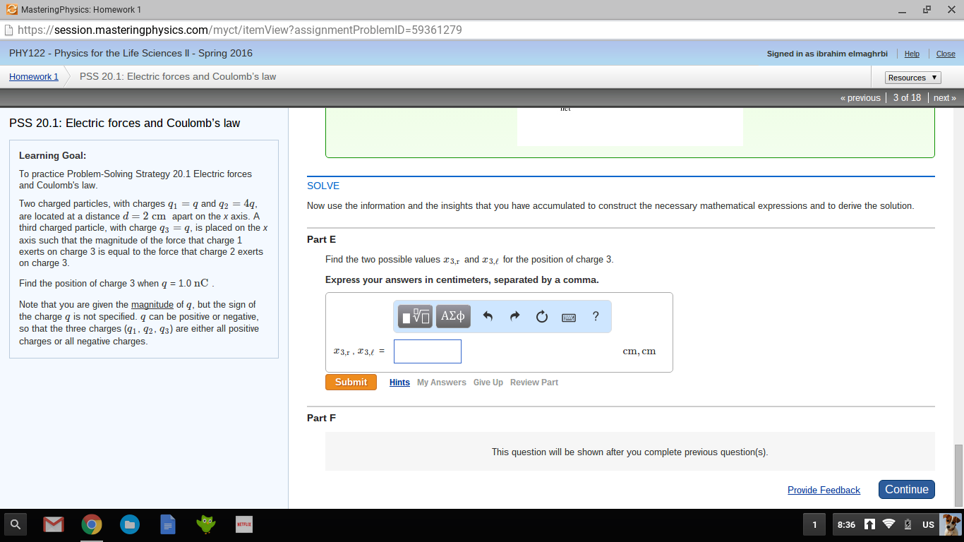 Solved Learning Goal: To practice Problem-Solving Strategy | Chegg.com