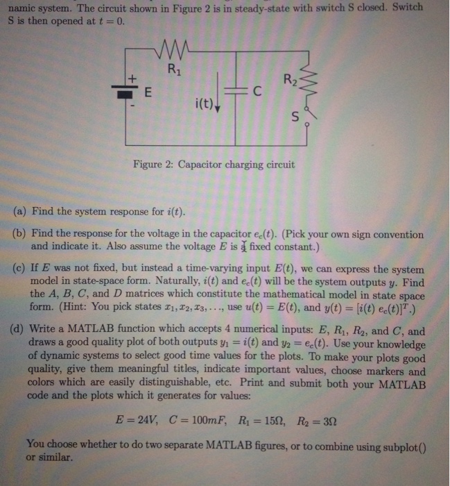 Solved: The Circuit Shown In The Figure Is In Steady State... | Chegg.com