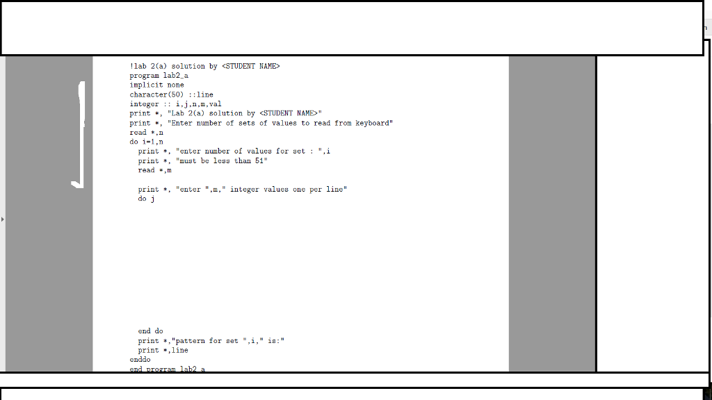 Solved lab 20a solution by KSTUDENT NAME> program lab2 a | Chegg.com