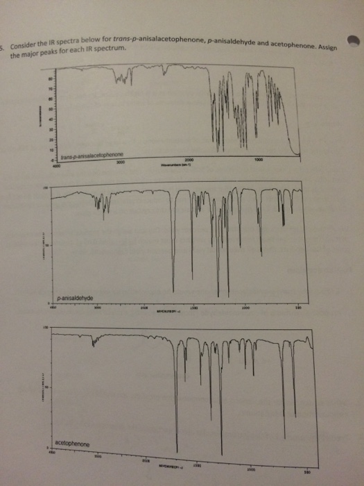 Solved Consider the IR spectra below for trans p | Chegg.com