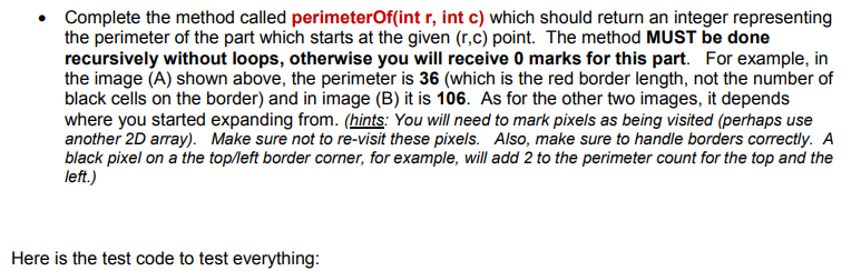 In this assignment, you will practice using recursion | Chegg.com