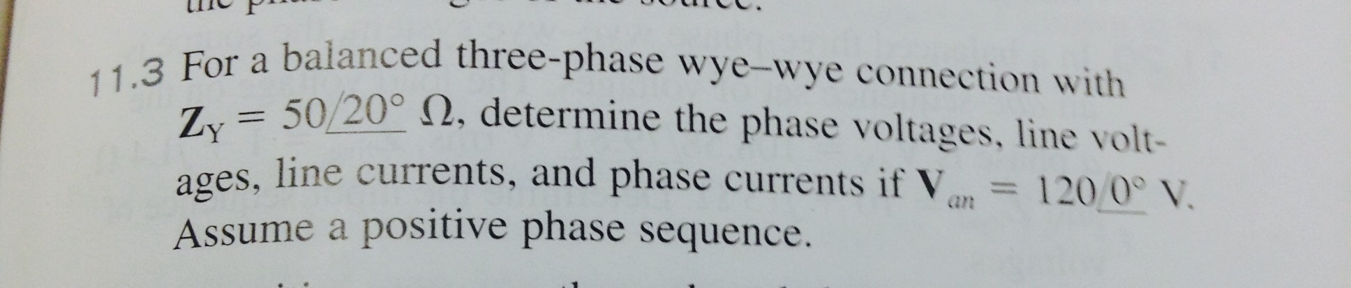 Solved Determine The Phase Voltage And Currents Line Chegg
