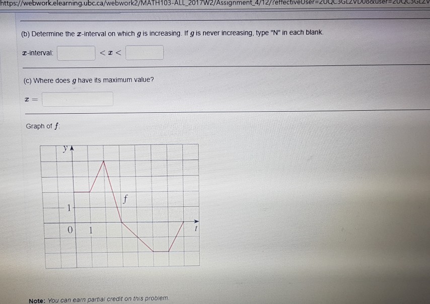 Solved 안전함 https://webworkelearning ubc.ca/webwork2/MATH 103 | Chegg.com