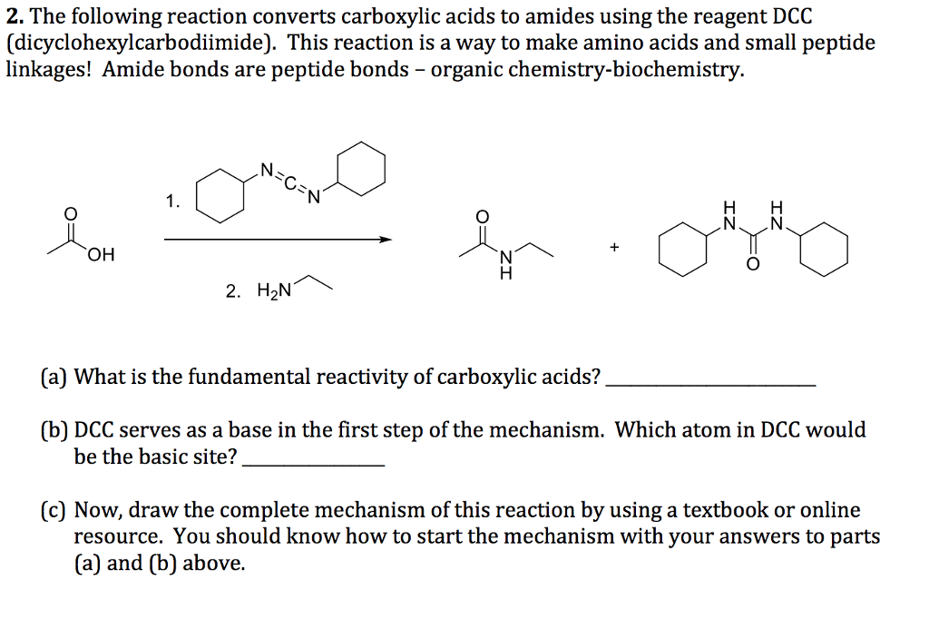 Solved 2. The following reaction converts carboxylic acids | Chegg.com