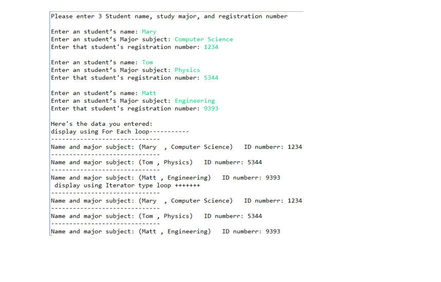 1. Write a Java program to track how many times the | Chegg.com