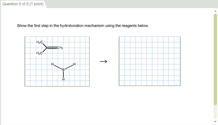 Solved show the first step in the hydroboration mechanism | Chegg.com
